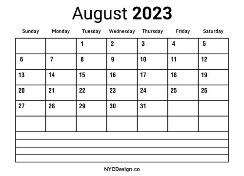 2022 August – Monthly Calendar, Planner, Printable Free – Monday Start ...